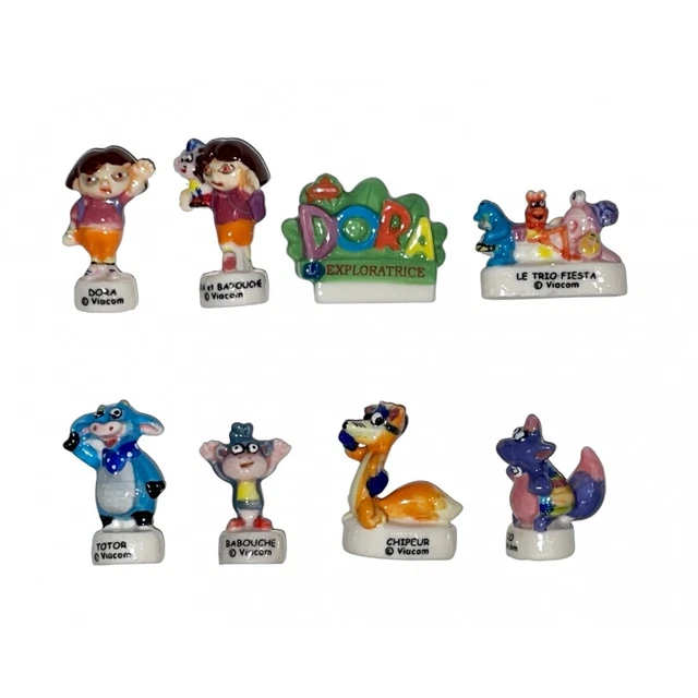 DORA THE EXPLORER Complete Set of 8 Feves £6.55 - PicClick UK
