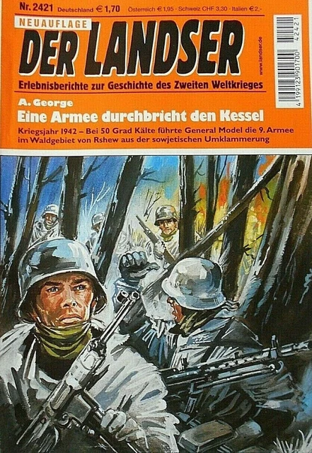 DER LANDSER NR.2421 "Eine Armee durchbricht den Kessel" EUR 2,20 ...