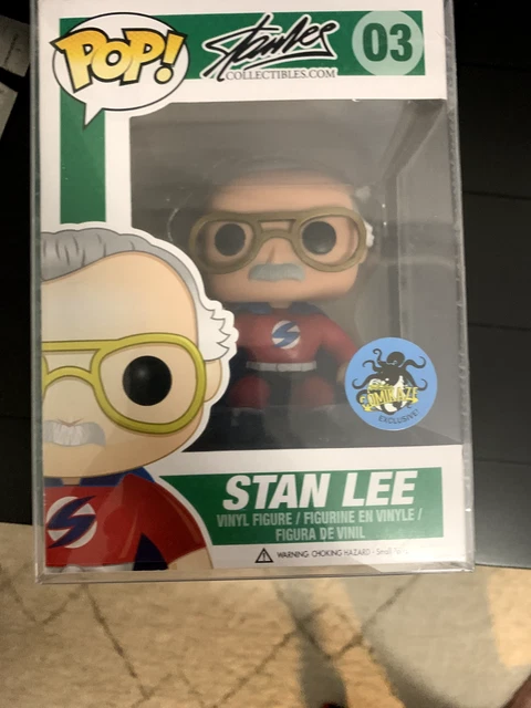 FUNKO POP! STAN Lee #03 Vaulted Vinyl Figure Comikaze Exclusive $65.00 ...