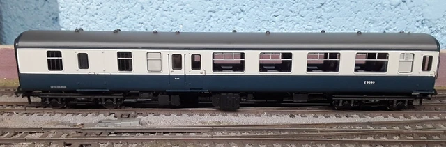 BACHMANN BR (E) Blue And Grey MK2 BSO 'E9399' Vacuum Braked. unboxed £ ...