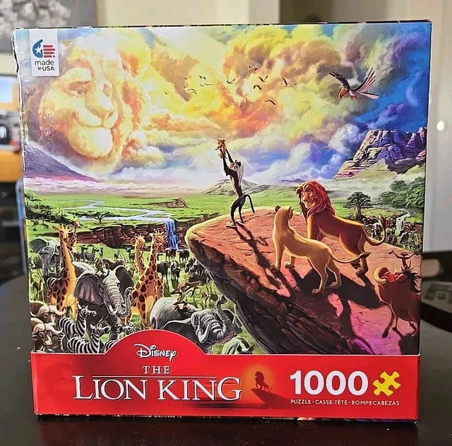 DISNEY THE LION King 1000 Piece Puzzle Ceaco $10.00 - PicClick