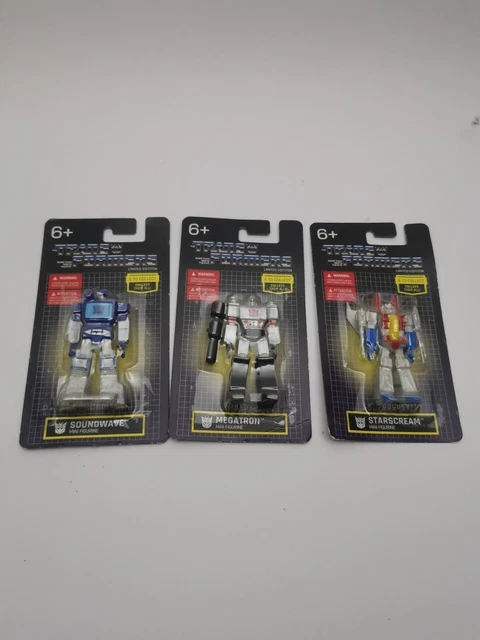 TRANSFORMERS 2,5& MINIFIGURE Decepticon - Starscream, Megatron e ...