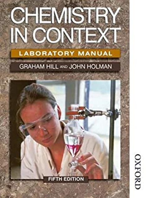 CHEMISTRY EN CONTEXT - Laboratoire Manuel Livre de Poche Graham, Holman ...