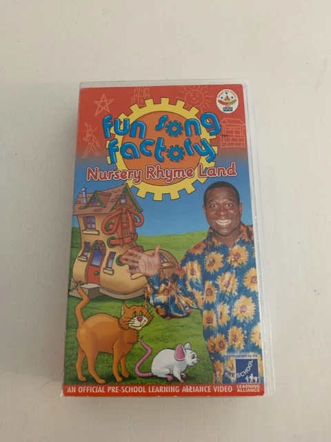 FUN SONG FACTORY 7 - Nursery Rhyme Land (VHS, 1997) £19.95 - PicClick UK