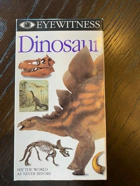 DORLING KINDERSLEY EYEWITNESS Dinosaur VHS Like New Narrated by Martin ... DORLING KINDERSLEY EYEWITNESS Dinosaur VHS Like New Narrated by Martin ...