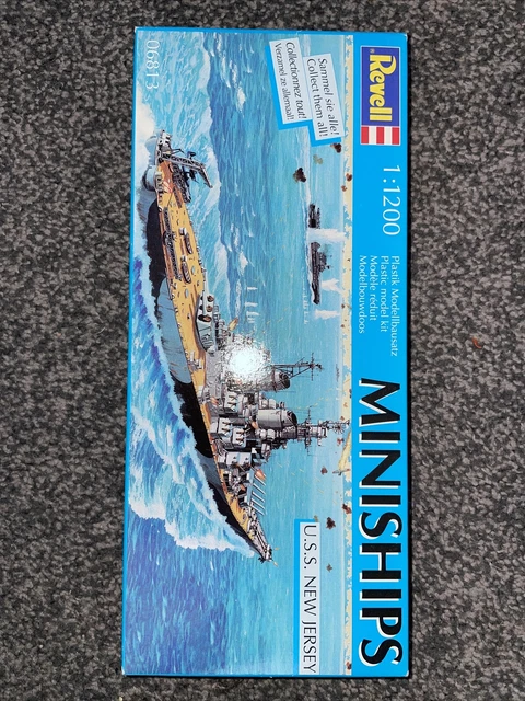 REVELL 1:1200 MINI-SHIPS series Battleship USS New Jersey EUR 13,85 ...