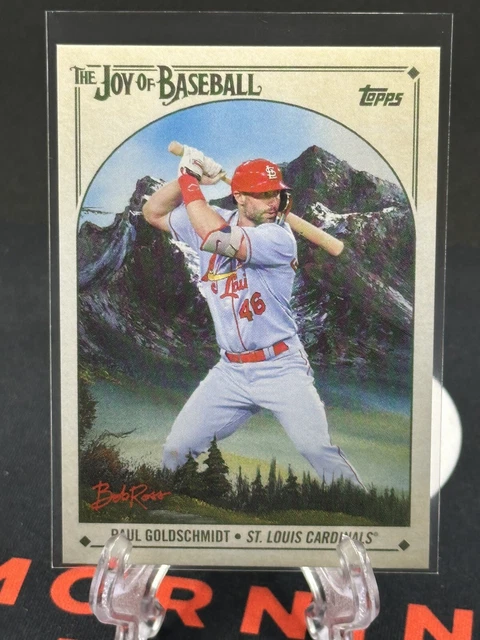 2023 TOPPS X Bob Ross: The Joy of Baseball Paul Goldschmidt Cardinals ...