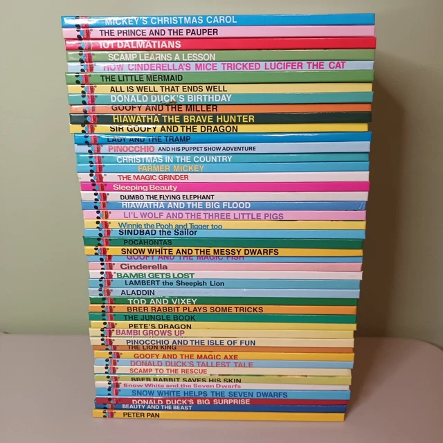 WALT DISNEY WONDERFUL World of Reading -Grolier Book Club Edition ...