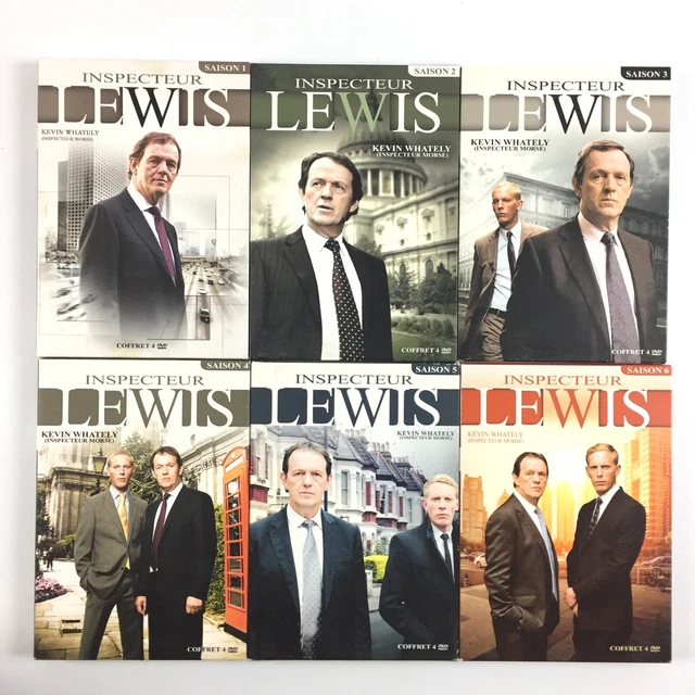 INSPECTEUR LEWIS L'INTÉGRALE Saison 1 à 6 / Coffret Lot DVD (1 2 3 4 5 ...