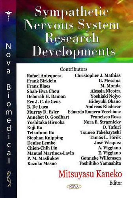 SYMPATHETIC NERVOUS SYSTEM Research Developments by Mitsuyasu Kaneko ...