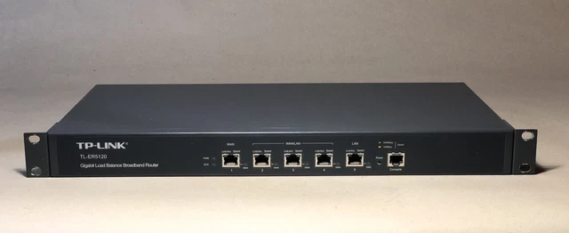 TP-LINK GIGABIT-MULTI-WAN LOADBALANCING Router (5-Porte) TL-ER5120 £142 ...
