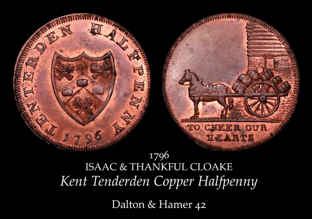 KENT TENTERDEN CONDER Halfpenny D&H 42, wow! 🎅🎄🎁HNY 🎆🎆🎆 $188.31 ...