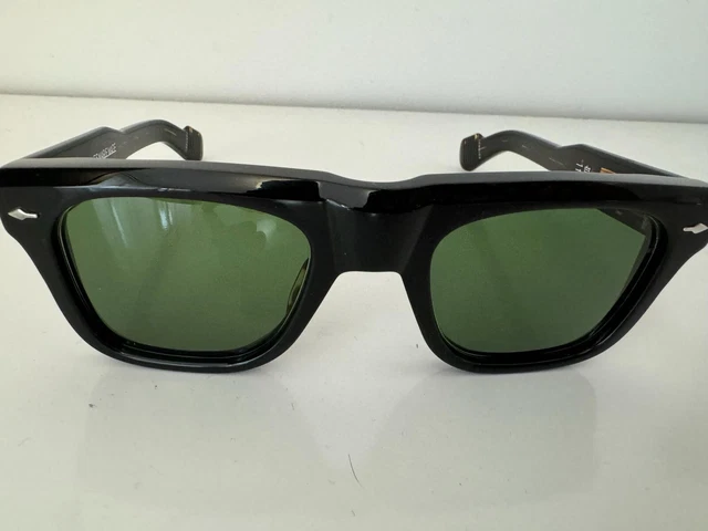 JACQUES MARIE MAGE Mishima noir with JMM vintage green lens.New ,full ...