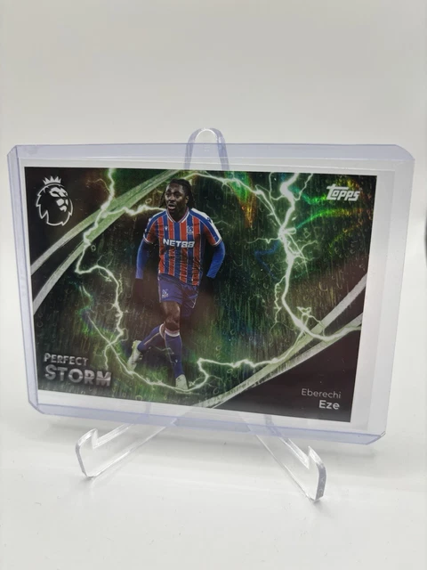 TOPPS PREMIER LEAGUE 25/26 Eberechi Eze Perfect Storm In each 4 Cases ...