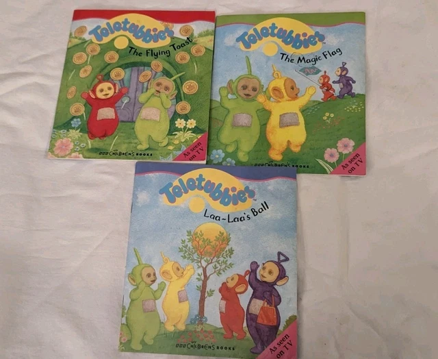 TELETUBBIES PAPERBACK BUNDLE Laa-Laa's Ball, The Flying Toast, Magic ...