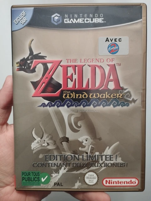 JEU NINTENDO GAMECUBE The Legend Of Zelda The Wind Waker Édition ...