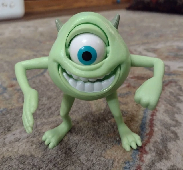 Pixar Monsters Inc Mike Wazowski 5 Mcdonalds Happy Meal Toy Disney