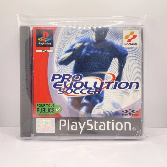 PRO EVOLUTION SOCCER Ps1 Jeu Playstation 1 Jeux Video Games Ps One Pal ...