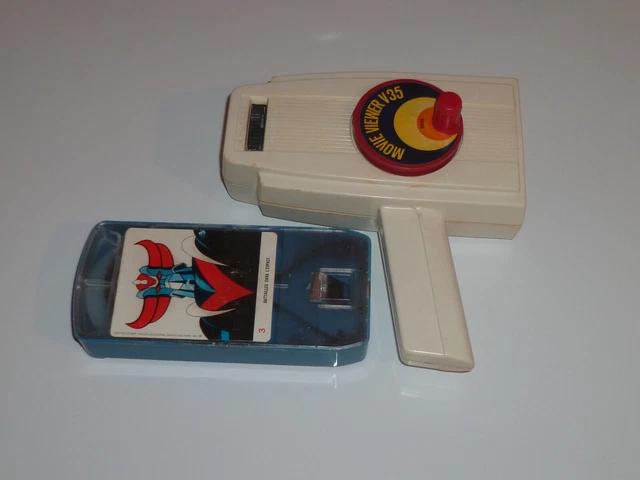 ANCIENNE VISIONNEUSE MURI ( Movie Viewer V 35 ) + 1 Cassette Goldorak ...