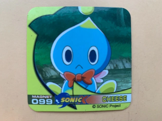 SONIC X MAGNETS 099 SONIC PROJECT Personnage CHEESE Aimant Collection ...
