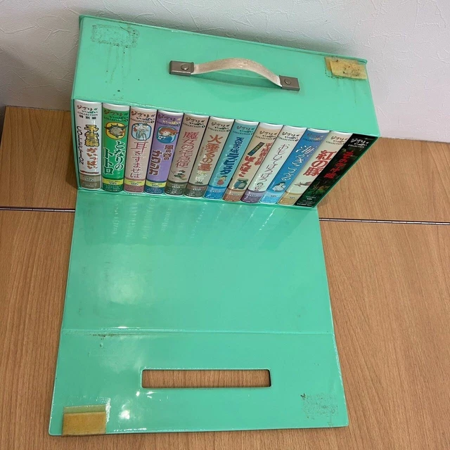 STUDIO GHIBLI VHS 12 pieces set with Original Box "A collection full of ...