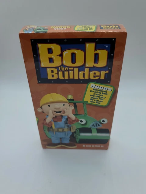 BOB THE BUILDER Promo Bonus Video VHS Nick Jr. 2003 New Sealed £0.75 ...