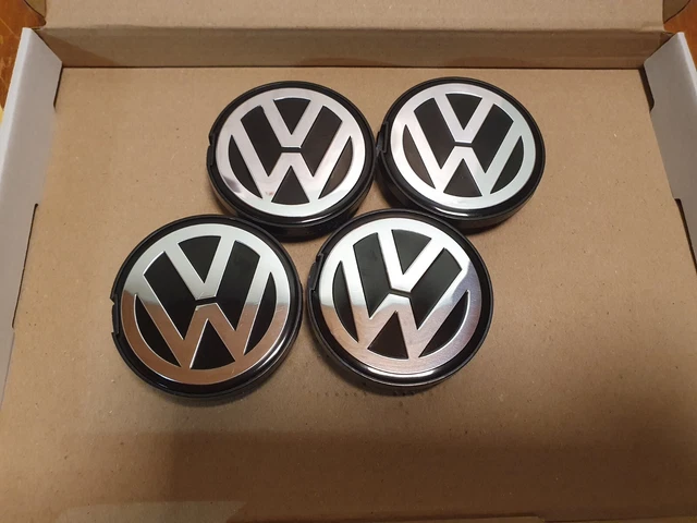 4X VW 7D0601165 Nabendeckel Felgendeckel Abdeckung Kappe - ca.63mm EUR ...