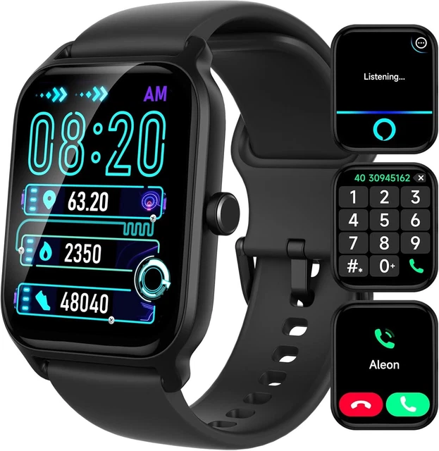 SMART-WATCH-FOR-MEN-WOMEN-ANSWER/MAKE-CALL - ALEXA Built-in 1.8" Screen ...