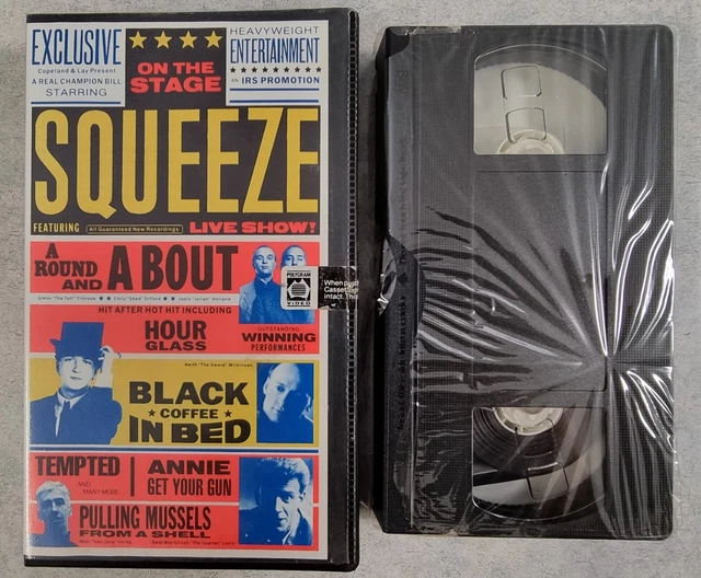 SQUEEZE A ROUND And About Rare Vhs Video Tape Simply Red Roxette Etc ...
