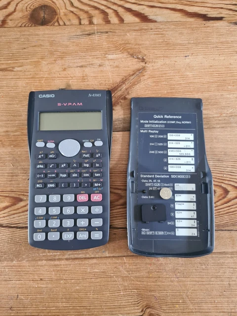 CASIO FX-83MS SCIENTIFIC Calculator £6.99 - PicClick UK