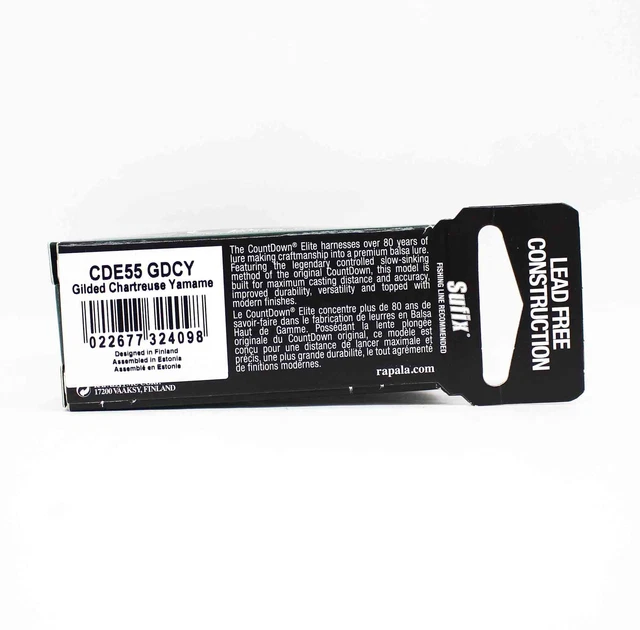 RAPALA COUNTDOWN ELITE Affondamento Esca CDE55/GDOK (4203) EUR 22,20 - PicClick IT