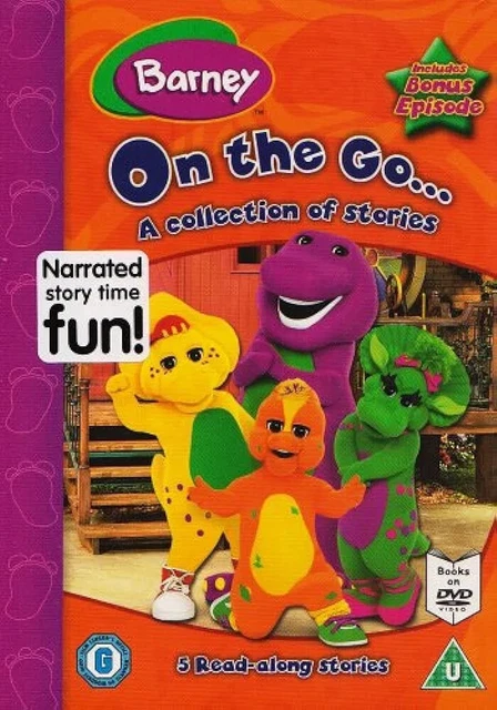 BARNEY ON THE Go A Collection Of Stories Dvd Virtually Scratch Free ...