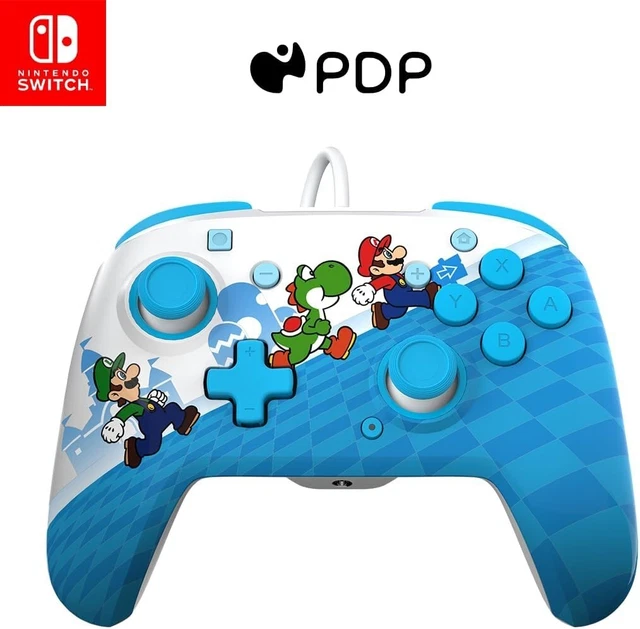 MANETTE FILAIRE SUPER Mario Escape Luigi et Yoshi Nintendo Switch et ...