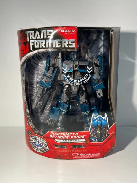 HASBRO TRANSFORMERS NIGHTWATCH Optimus Prime Autobot Automorph ...