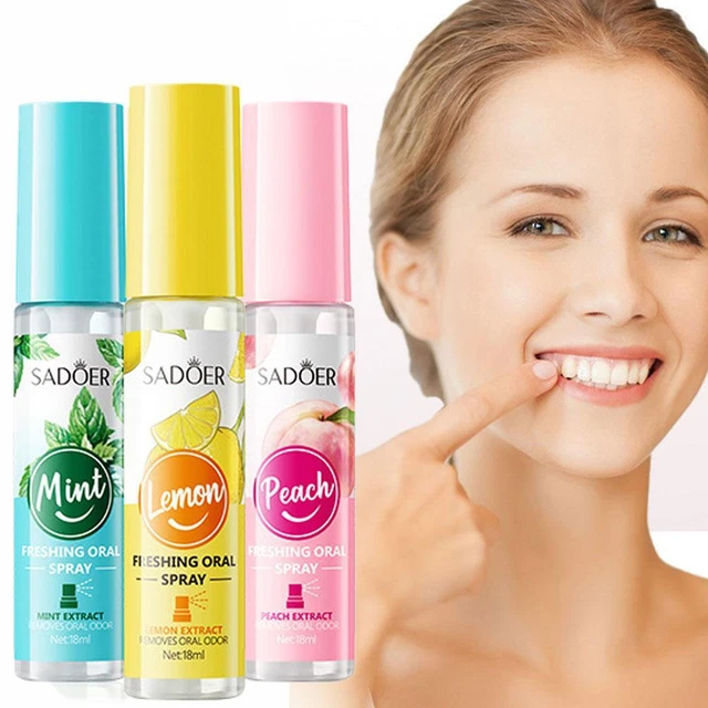 LOTTO DEODORANTE RESPIRO Spray Cattivo Odore Alitosi Rimozione Bocca ...