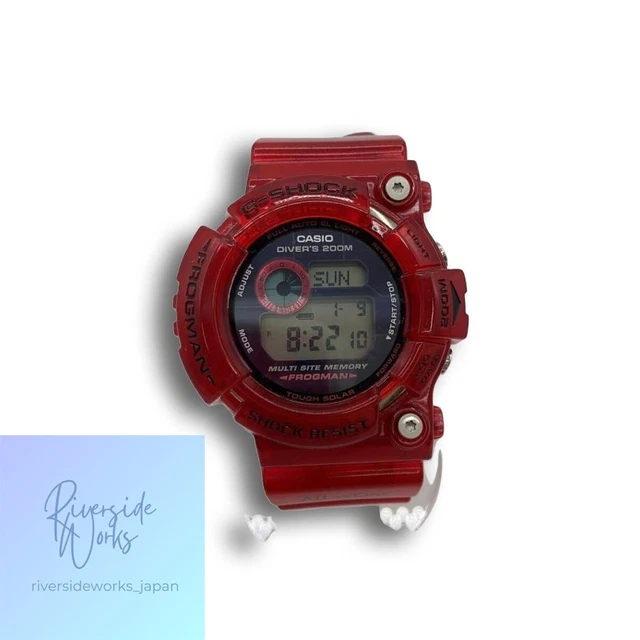 CASIO SOLAR WATCH G-SHOCK Digital RED $380.45 - PicClick CA