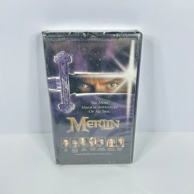 MERLIN VHS CLAM Shell Factory Sealed VHS £6.23 - PicClick UK