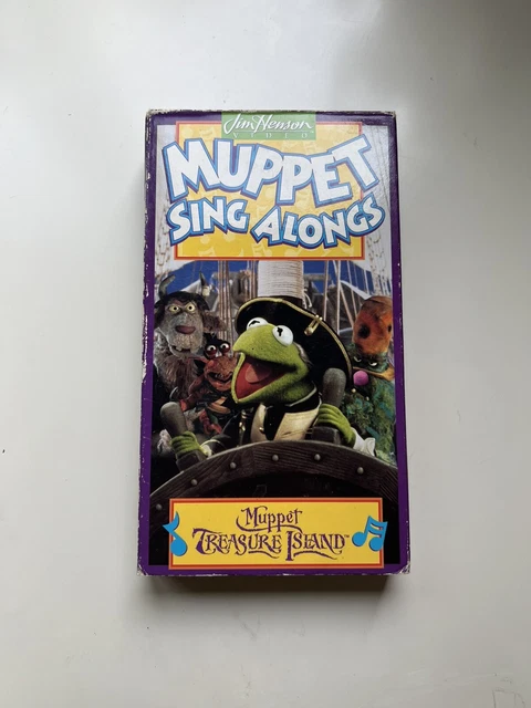 MUPPET SING ALONGS - Nastro VHS Muppet Treasure Island 1996 EUR 6,61 ...