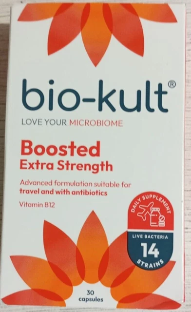 BIO-KULT BOOSTED, 4X Concentration of Original Bio-Kult Probiotic ...