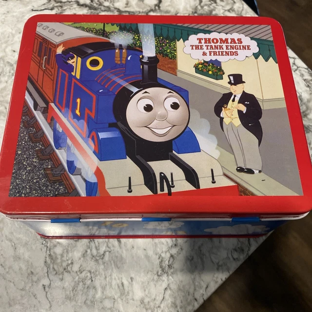 THOMAS AND FRIENDS Back To School Tin Lunch Box Thomas the Train Engine ...