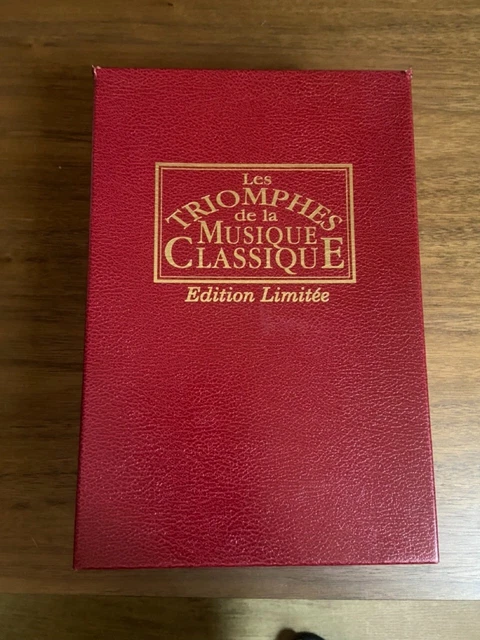 COFFRET COLLECTOR LES triomphes de la Musique Classique 50 CD édition ...