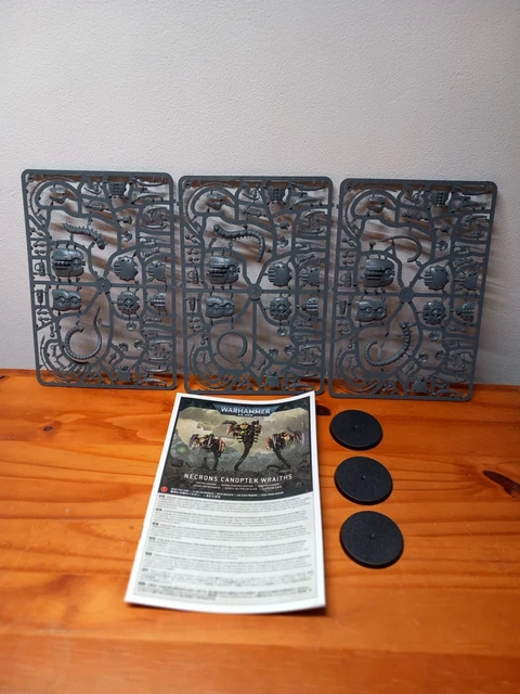 WARHAMMER 40K, NECRON Canoptek Wraiths, New On Sprue. £27.76 - PicClick UK