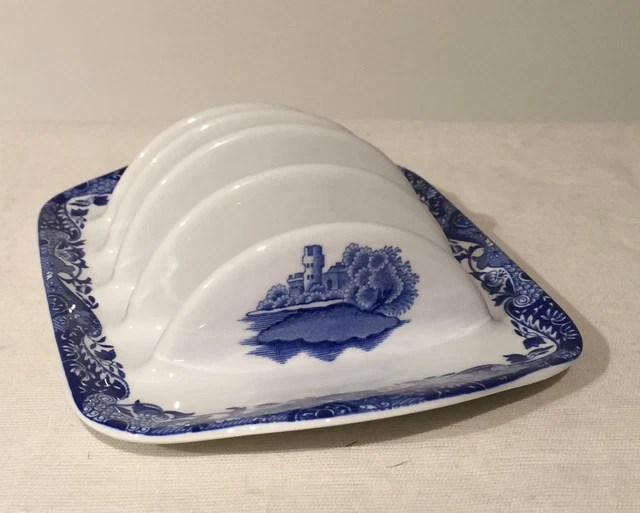 SPODE BLUE ITALIAN Breakfast Toast Rack New $145.00 - PicClick CA