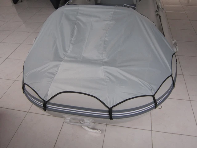 INFLATABLE BOAT RIB bow canopy spray dodger fit 2.7 3.2 rib dinghy ...