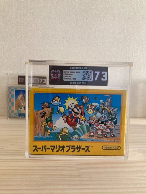 SUPER MARIO BROS. 1 Nintendo Famicom NES Japan Brothers 1985 ESPORTS ...
