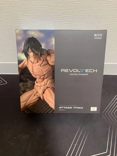 REVOLTECH AMAZING YAMAGUCHI Attack on Titan 2025 Figure + Bonus Reissue ...