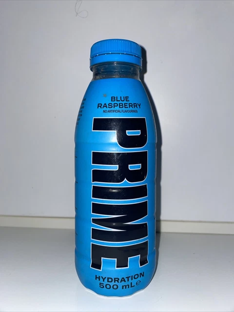 EMPTY BOTTLE OF Prime Hydration Energy Drink - Blue Raspberry, 500ml $1 ...