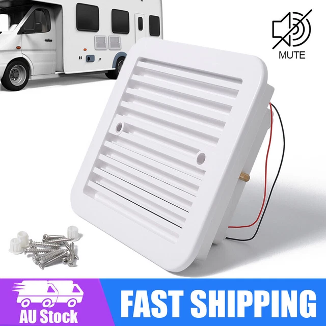 12V RV CARAVAN Motorhome Side Air Trailer Vent Ventilation Cooling ...