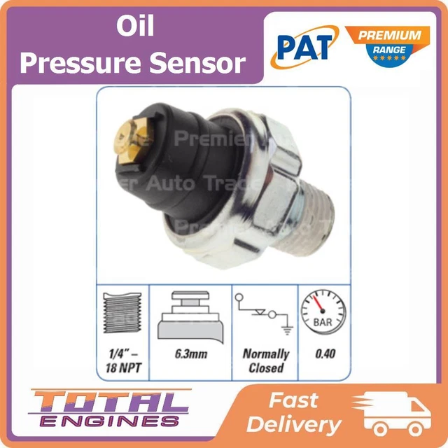 PAT PREMIUM OIL Pressure Sensor fits Ford Fairlane ZD/ZF/ZG/ZH/ZJ 4.9L ...