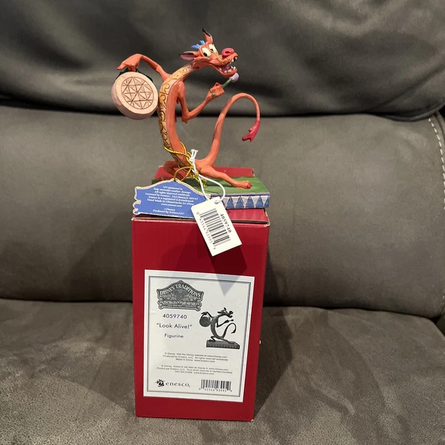 DISNEY JIM SHORE Look Alive Mushu Personality Pose Mulan Figurine ...
